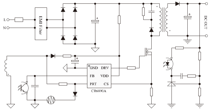 CR6890A - 成都启臣微电子股份有限公司